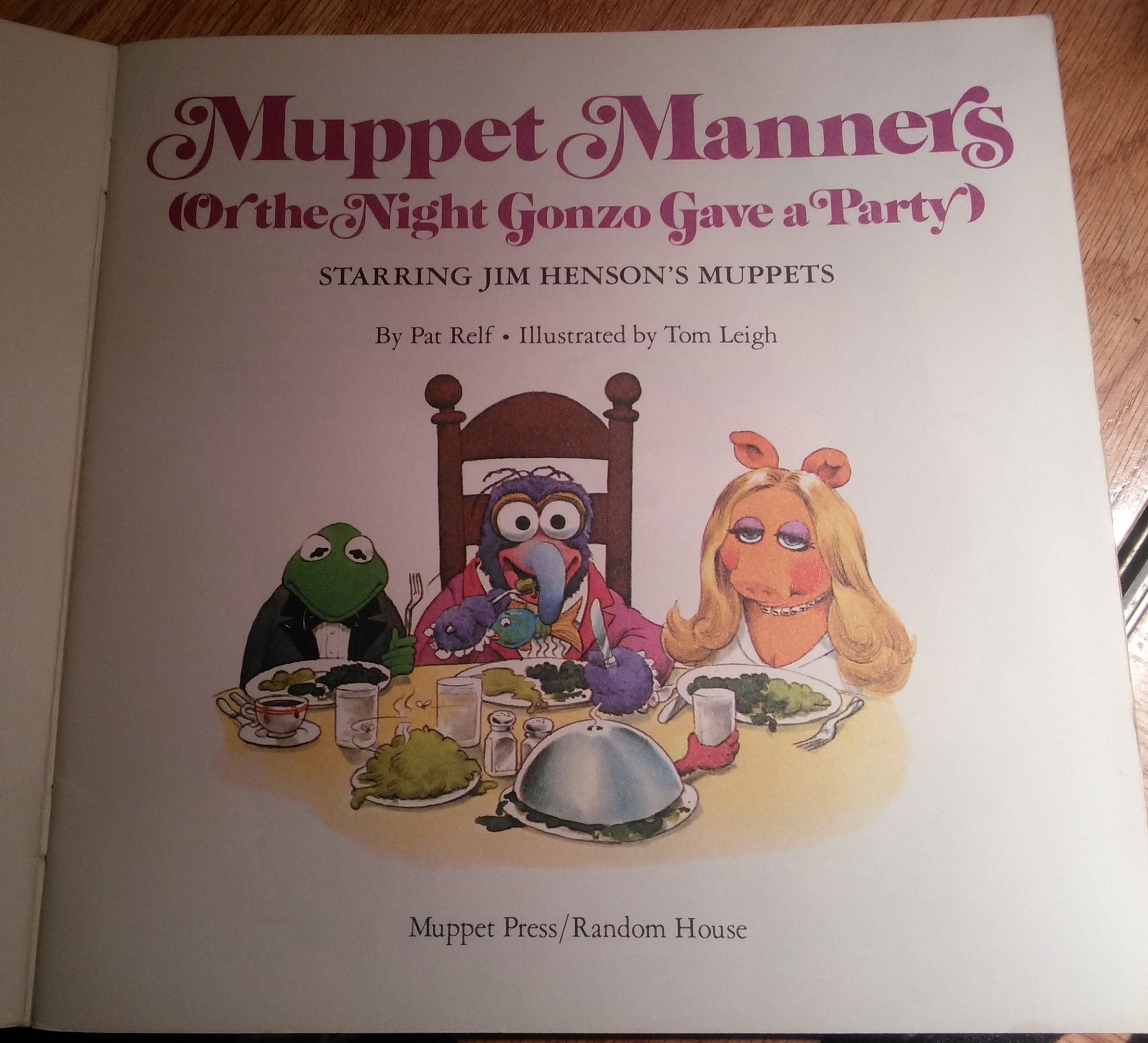 Muppet Manners: Or, the Night Gonzo Gave a Party : Starring Jim Henson's Muppets