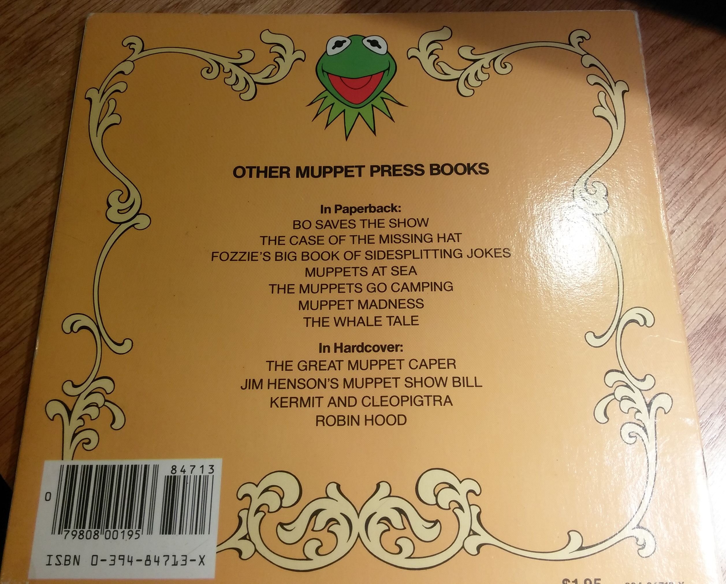 Muppet Manners: Or, the Night Gonzo Gave a Party : Starring Jim Henson's Muppets