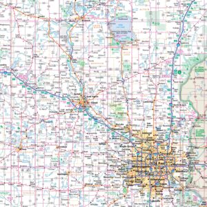 Rand McNally Easy to Read: Minnesota State Map