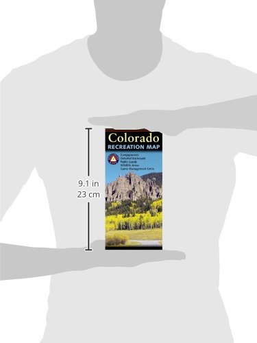 Colorado Recreation Map (Benchmark Maps)