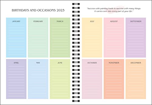 Bob Ross 2023 16-Month Planner