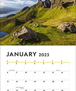 National Geographic: Scotland 2023 Wall Calendar