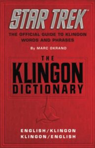 the klingon dictionary (star trek)