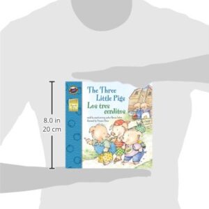 The Three Little Pigs Los Tres Cerditos Bilingual Storybook—Classic Children's Books With Illustrations for Young Readers, Keepsake Stories Collection (32 pgs) (Volume 29)