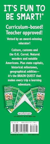 Brain Quest for the Car: 1100 Questions and Answers to Challenge the Mind. Teacher-approved! (Brain Quest Decks) (Brain Quest Smart Cards)