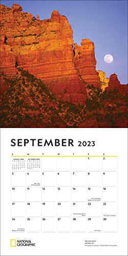 National Geographic: Most Beautiful Places 2023 Wall Calendar