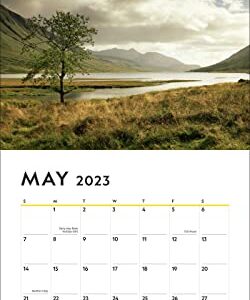 National Geographic: Scotland 2023 Wall Calendar