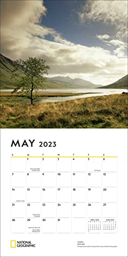 National Geographic: Scotland 2023 Wall Calendar