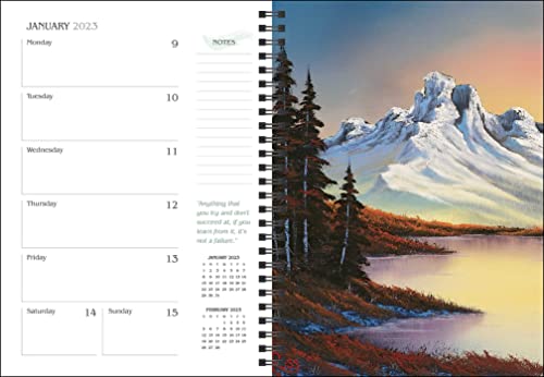 Bob Ross 2023 16-Month Planner