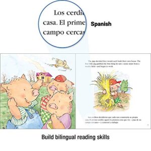 The Three Little Pigs Los Tres Cerditos Bilingual Storybook—Classic Children's Books With Illustrations for Young Readers, Keepsake Stories Collection (32 pgs) (Volume 29)