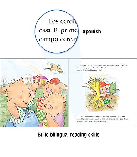 The Three Little Pigs Los Tres Cerditos Bilingual Storybook—Classic Children's Books With Illustrations for Young Readers, Keepsake Stories Collection (32 pgs) (Volume 29)