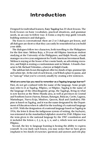 Easy Tagalog: A Complete Language Course and Pocket Dictionary in One! (Free Companion Online Audio) (Easy Language Series)