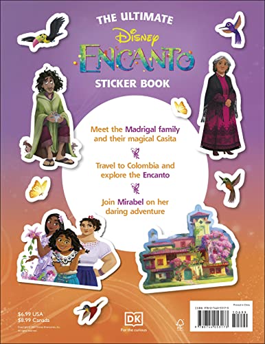 Disney Encanto The Ultimate Sticker Book