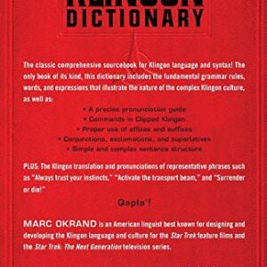 The Klingon Dictionary (Star Trek)