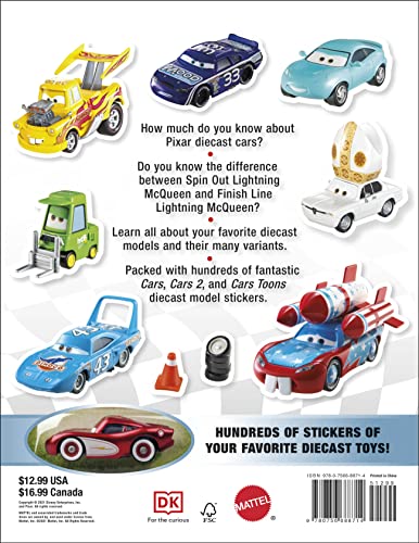 Ultimate Sticker Collection: Disney Pixar Cars: More Than 1,000 Stickers of Disney Pixar Diecast Cars!