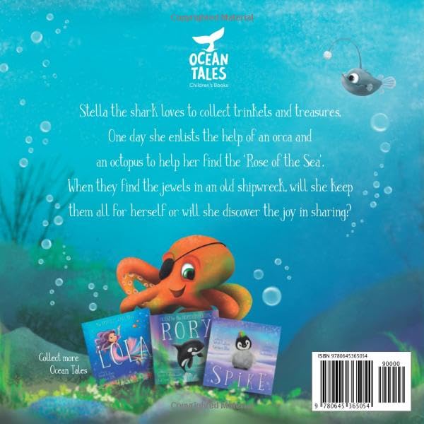 Stella: The Shark Who Loves Treasure (Ocean Tales Children's Books)