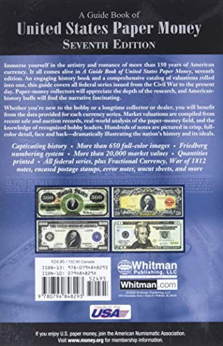 A Guide Book of United States Paper Money 7th Edition