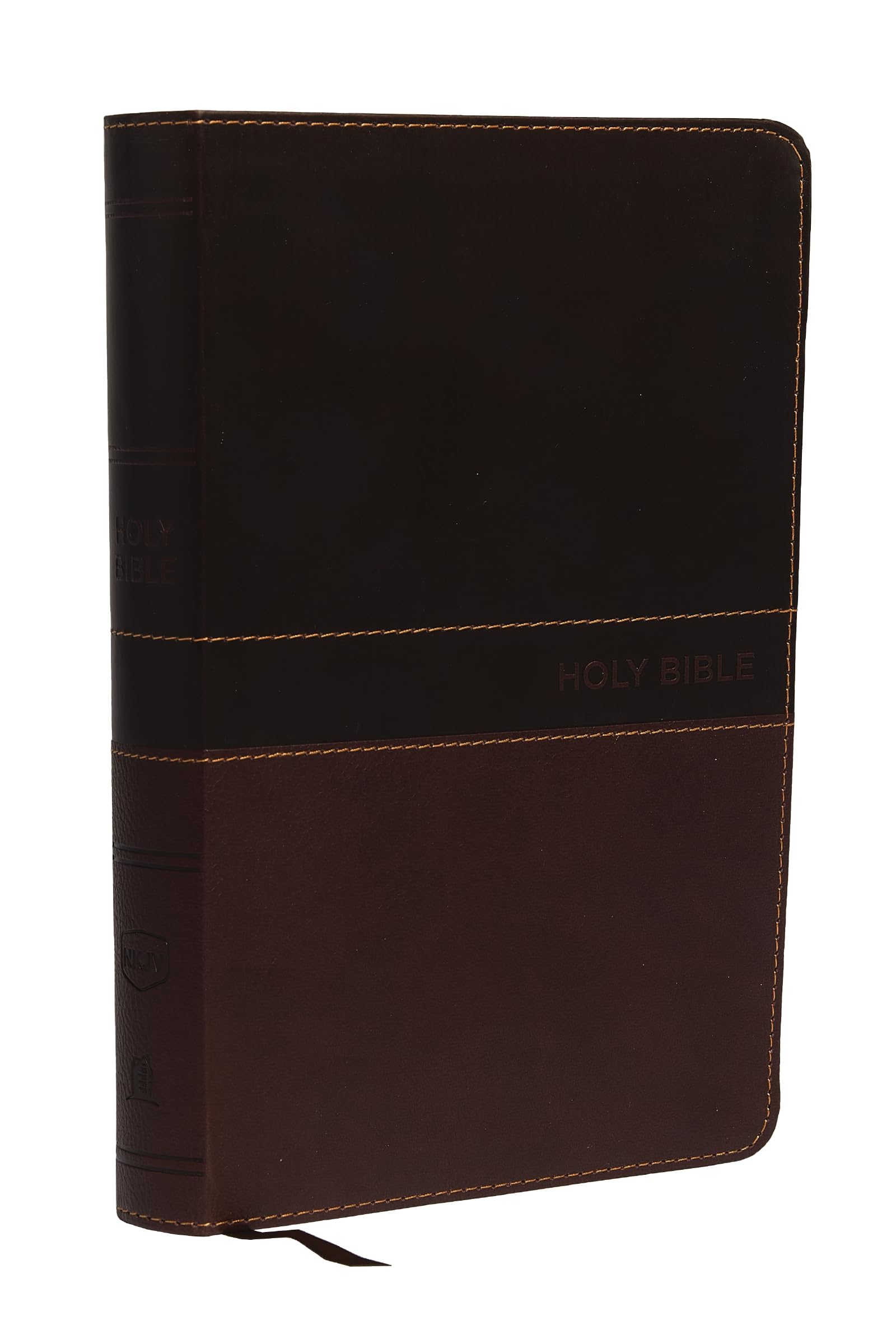 NKJV, Deluxe Gift Bible, Leathersoft, Tan, Red Letter, Comfort Print: Holy Bible, New King James Version