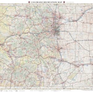 Colorado Recreation Map (Benchmark Maps)