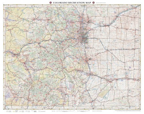 Colorado Recreation Map (Benchmark Maps)