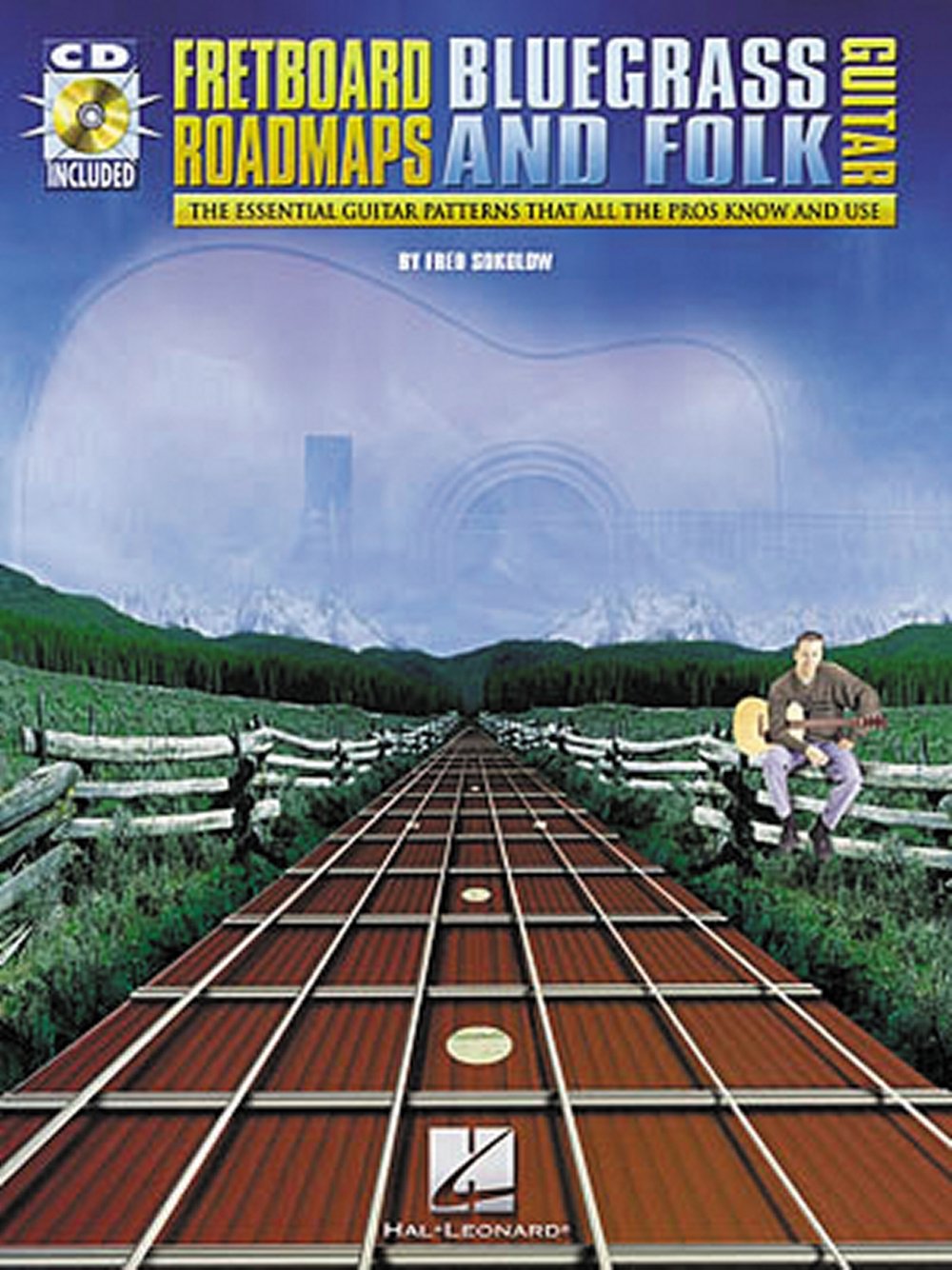 Fretboard Roadmaps - Bluegrass and Folk Guitar Book/Online Audio