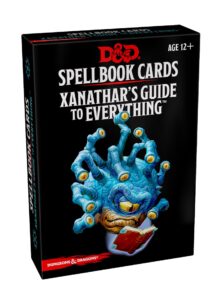 spellbook cards: xanathar's (dungeons & dragons)