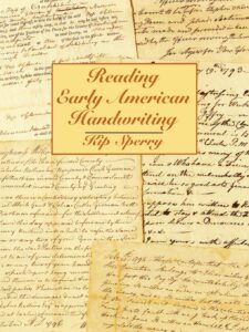 reading early american handwriting