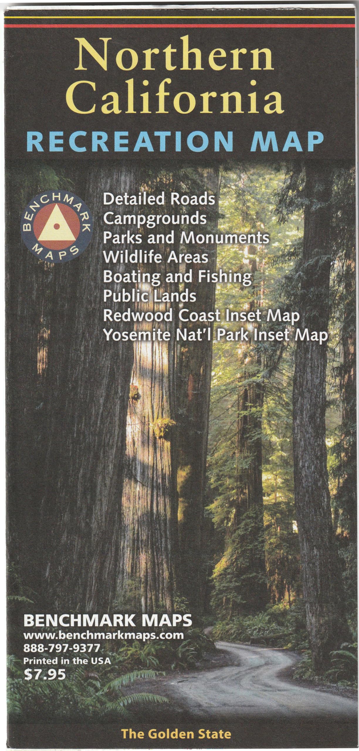 Northern California Recreation Map