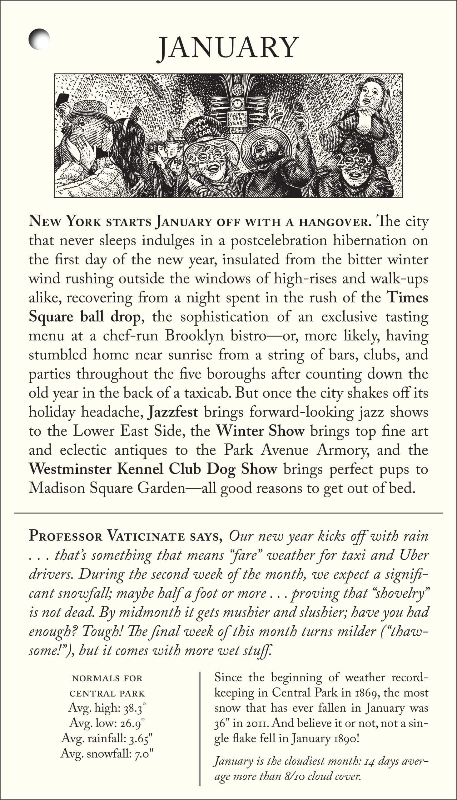 An Almanac of New York City for the Year 2023