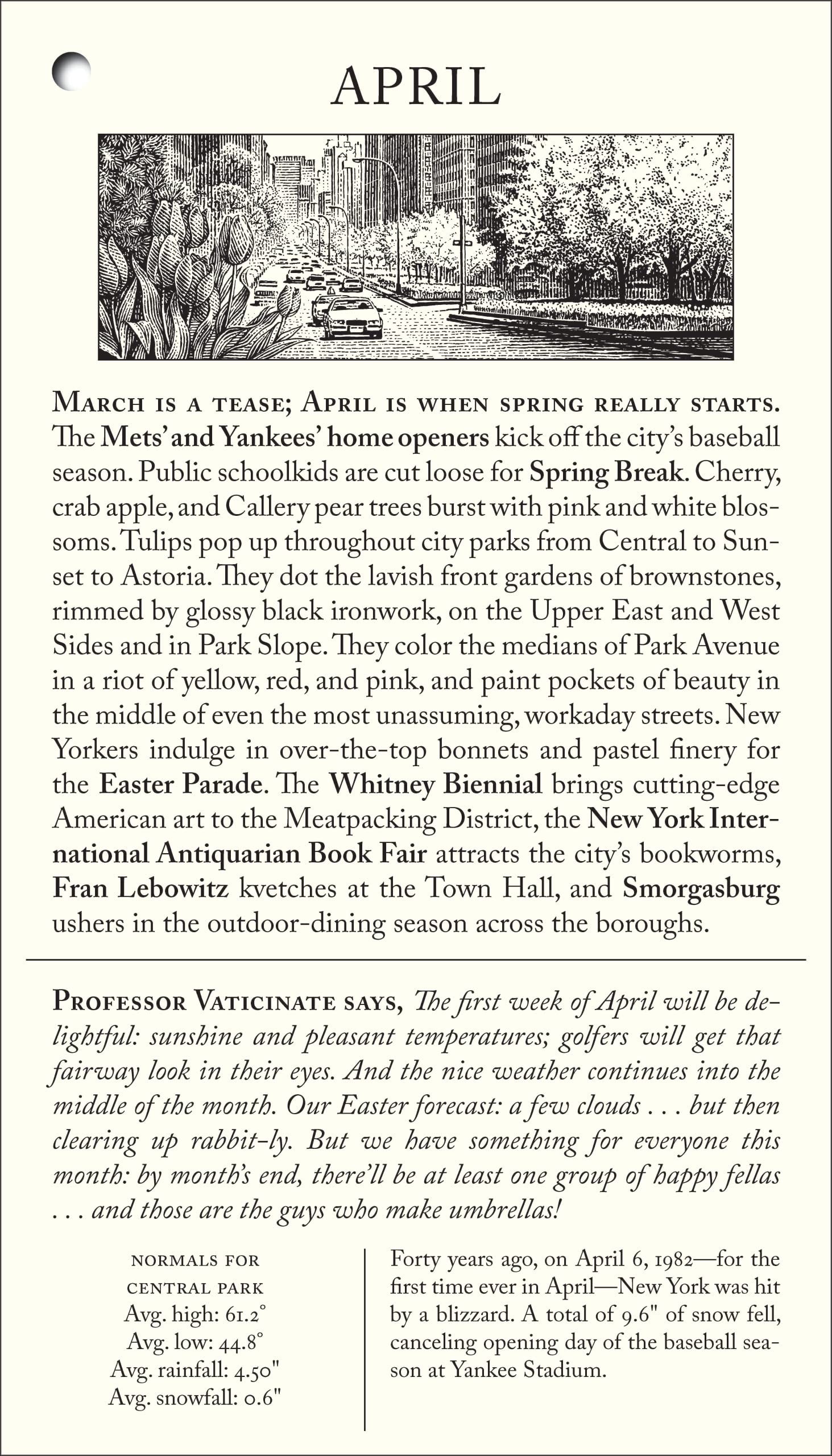 An Almanac of New York City for the Year 2023