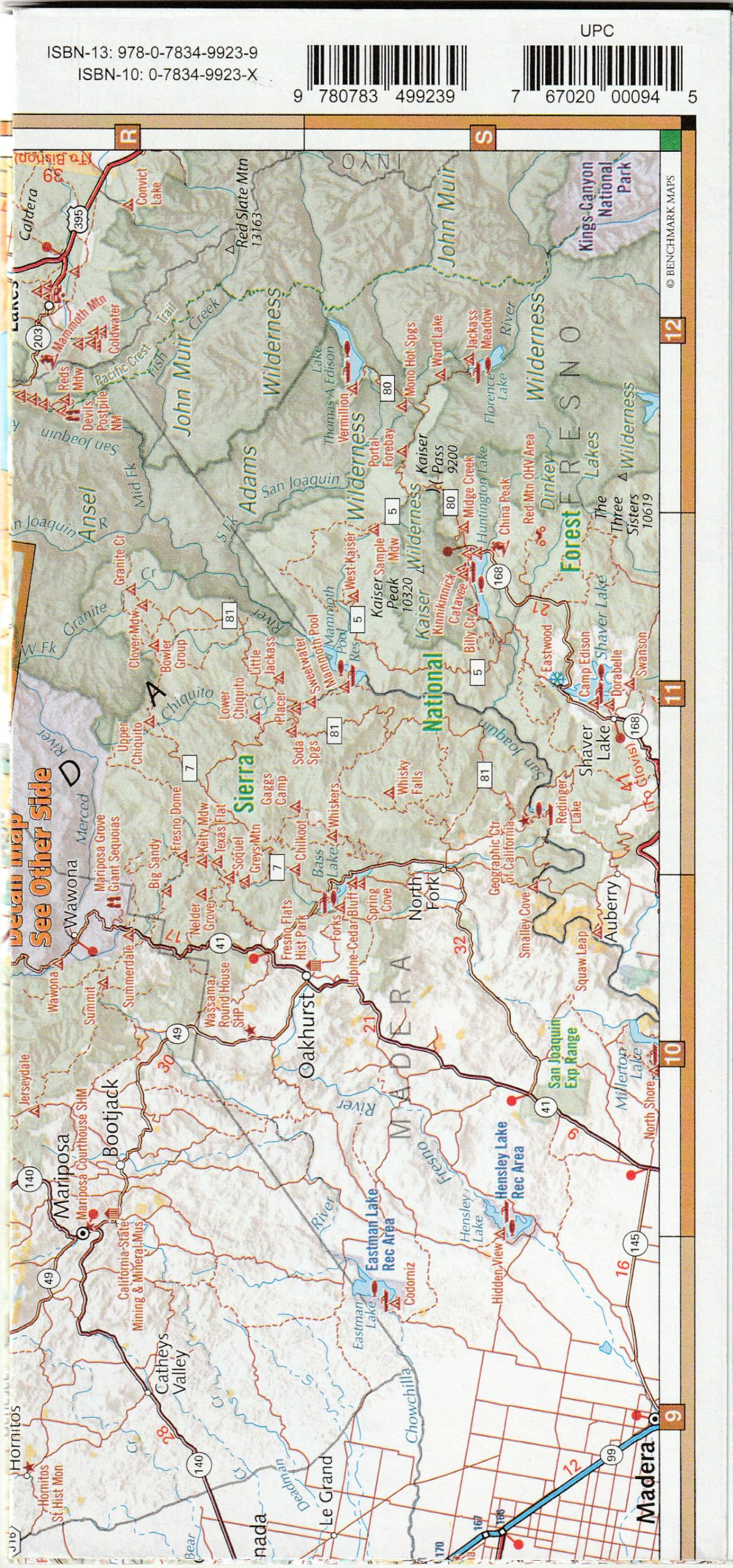 Northern California Recreation Map