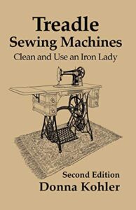 treadle sewing machines: clean and use an iron lady