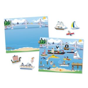 Melissa & Doug Reusable Sticker Pad: Vehicles - 165+ Reusable Stickers - FSC Certified