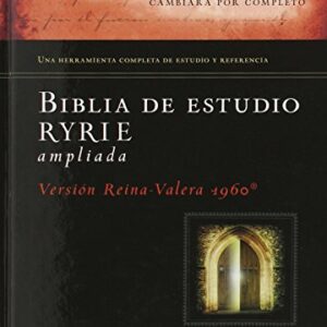 Biblia de estudio Ryrie ampliada (Spanish Edition)