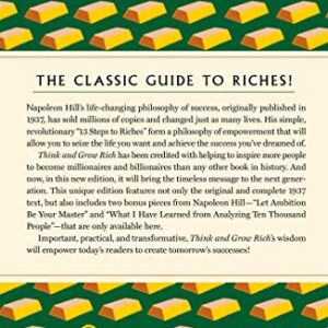 Think and Grow Rich: The Complete Original Edition Plus Bonus Material: (A GPS Guide to Life) (GPS Guides to Life)