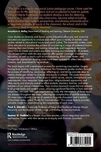 Case Studies on Diversity and Social Justice Education (Equity and Social Justice in Education Series)