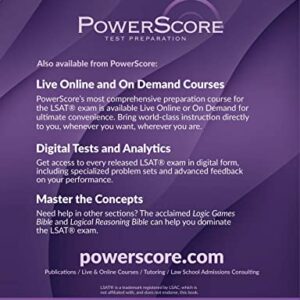 The PowerScore LSAT Reading Comprehension Bible