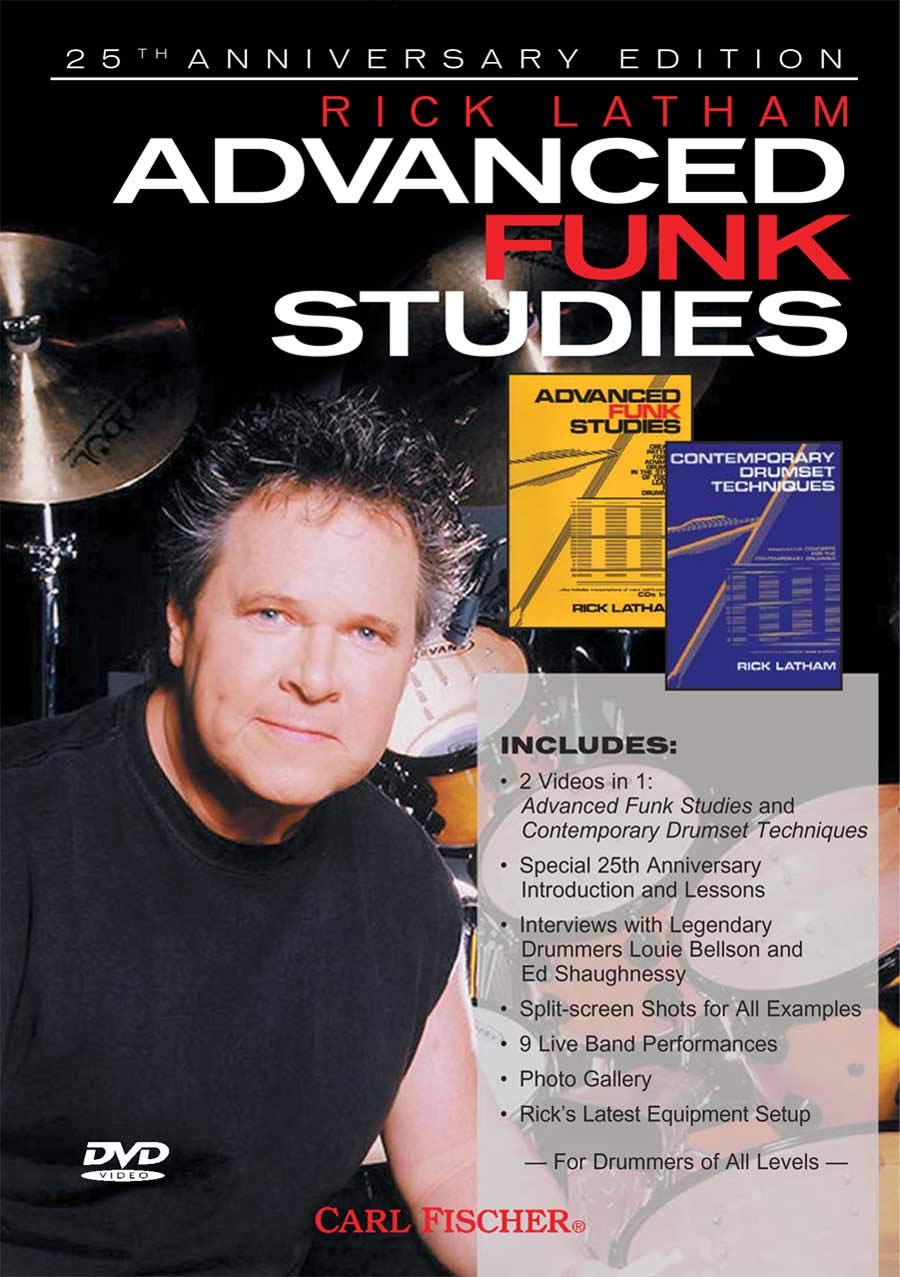 Carl Fischer Advanced Funk Studies for Drums (DVD)