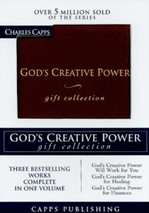 god's creative power gift collection: god's creative power will work for you, god's creative power for healing, god's creative power for finances [box set] (leather bound)