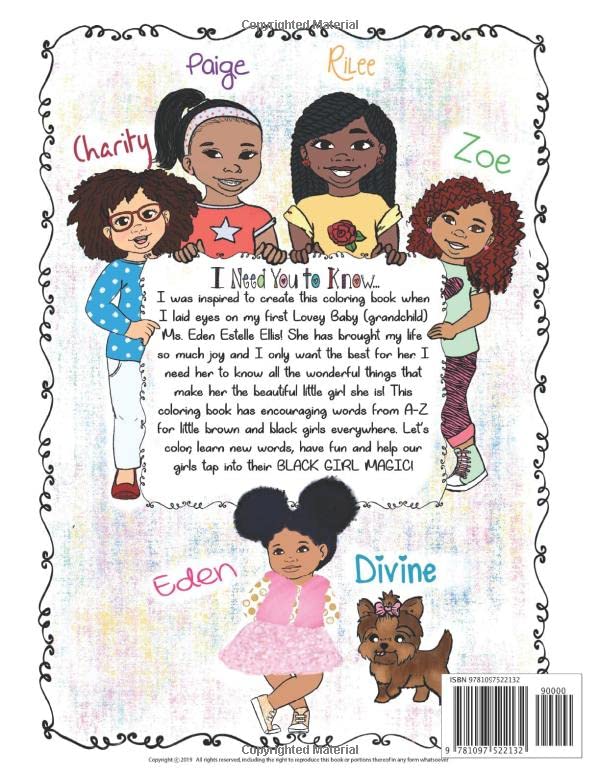 I Need You to Know: The ABC's of Black Girl Magic