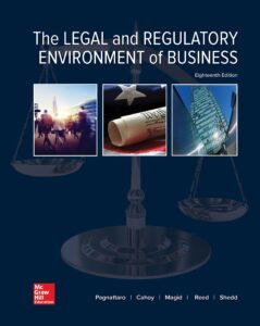 loose leaf for the legal and regulatory environment of business