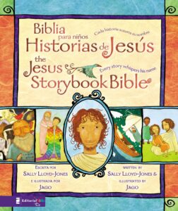 jesus storybook bible (bilingual) / biblia para niños, historias de jesús (bilingüe): every story whispers his name (spanish edition)