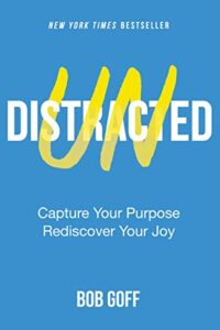 undistracted: capture your purpose. rediscover your joy.