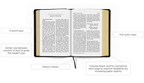 ESV Super Giant Print(Font Size - 17pt) Bible (TruTone, Black)