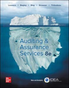 gen combo loose leaf auditing & assurance services; connect access card 8th edition