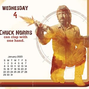 2023 Chuck Norris Day-at-a-Time Box Calendar