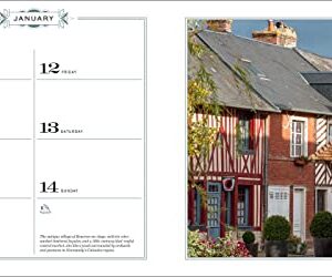 French Country Diary 12-Month 2024 Engagement Calendar