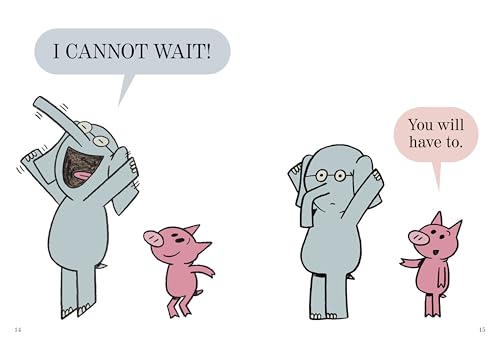 Waiting Is Not Easy!-An Elephant and Piggie Book