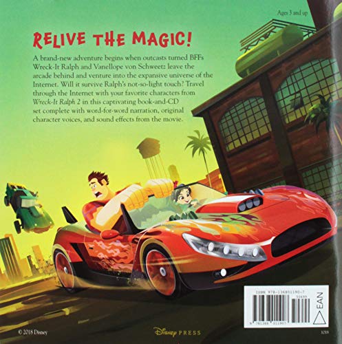 Ralph Breaks the Internet Read-Along Storybook and CD