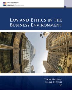 law and ethics in the business environment (mindtap course list)